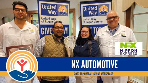12 Workplaces Achieve Record-Level Giving | United Way of Logan County